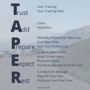 Taper Like a Pro – KOPCHA EPIC COACHING